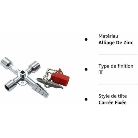 Universal Key for Electrical Cabinets, Triangle Key, Square Key for ...