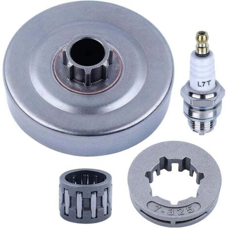 .325" 7 Teeth Chain Drive Clutch Drum Sprocket Needle Bearing Kit for ...