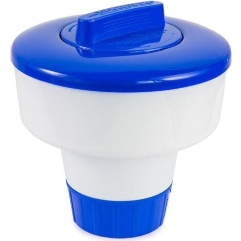 Floating chlorine and bromine dispenser, pool dispenser, pool doser ...