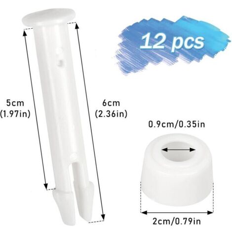 12 Pieces Plastic Pin, Intex Pool Spare Parts, Plastic Pool Pin, for ...