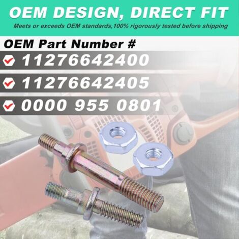 Sprocket cover, bar stud nut assembly for Stihl 029, 039, MS290, MS310 ...