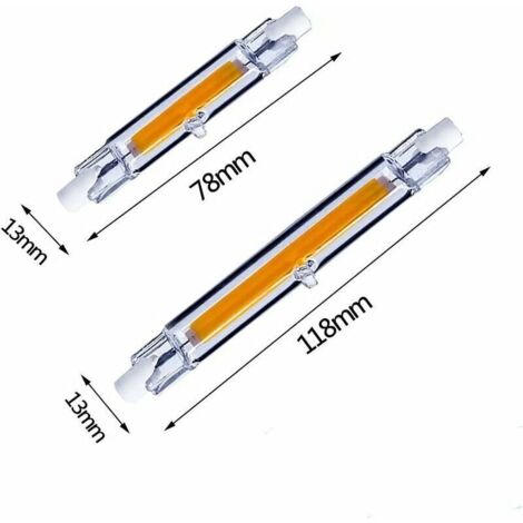 R7s 118-mm-LED-Lampe, 00 W, doppelseitig, linear, J118, 220 V, 3000 ...