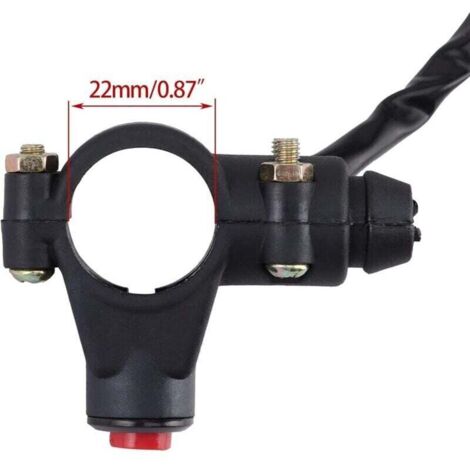 7/8" (22 mm) Lenker-Not-Aus-Schalter mit 2-Draht-Verbindung als Ersatz ...