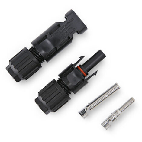 Paar MC4 Stecker/Buchsen mit doppelter Ringdichtung und wasserdichter ...