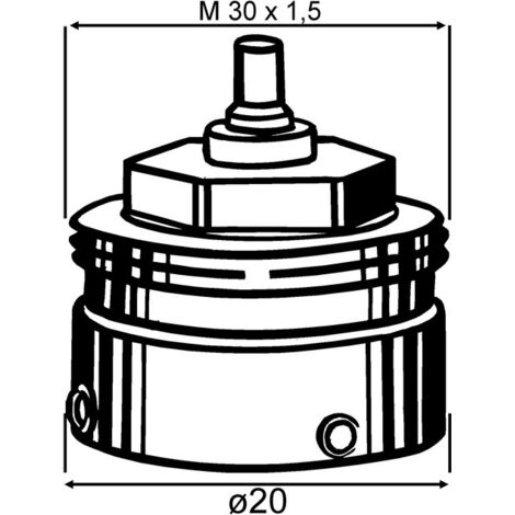 IMI Heimeier Adapter für Fremdfabrikate Heimeier Thermostat-Köpfe ...