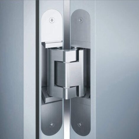 Charnière 3D réglable porte affaissée solution paumelle invisible ...