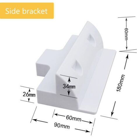 Kit de fixation panneau solaire ABS support angle toiture caravane 6 ...