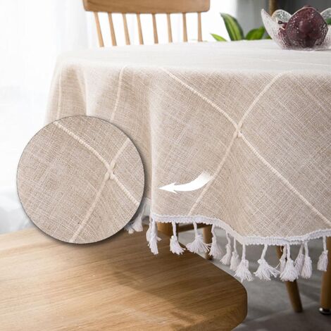 Runde Tischdecke 140 Cm
