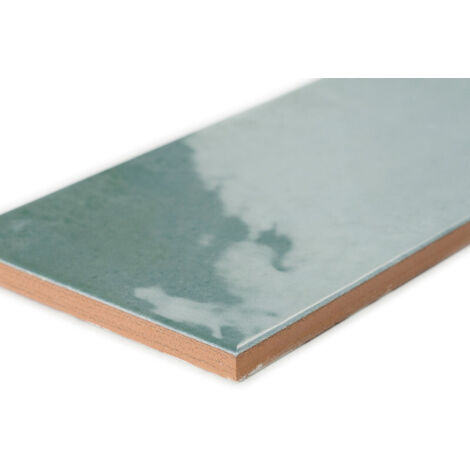 Carrelage Mur Mainzu Green Brillante 10x20 cm