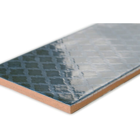 Carrelage Mur Mainzu Blue Brillante 10x20 cm