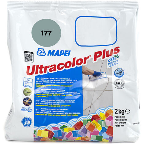 Fugenmörtel Fliese Mapei Ultracolor Plus 177 Sack zu 2 kg Sack zu 2 kg