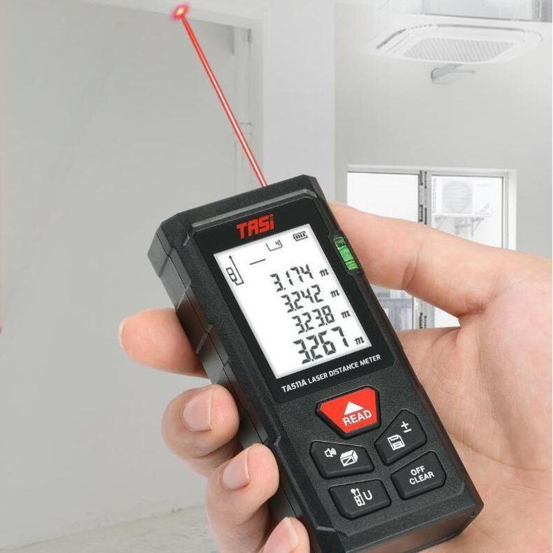 Laser-Entfernungsmesser, tragbarer Distanzmesser, Infrarot-Messgerät ...