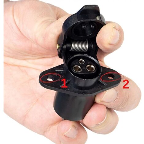 3-poliger Adapter zum Anschluss von Anhängern und Wohnwagen ...