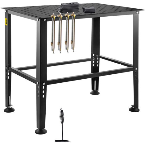 Vevor – Table de soudage 914,4 x 609,4 mm – Capacité 363 kg – Acier au ...