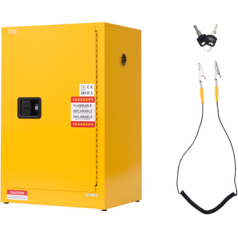 Armoire de sécurité VEVOR 49,2 L pour stocker produits inflammables ...