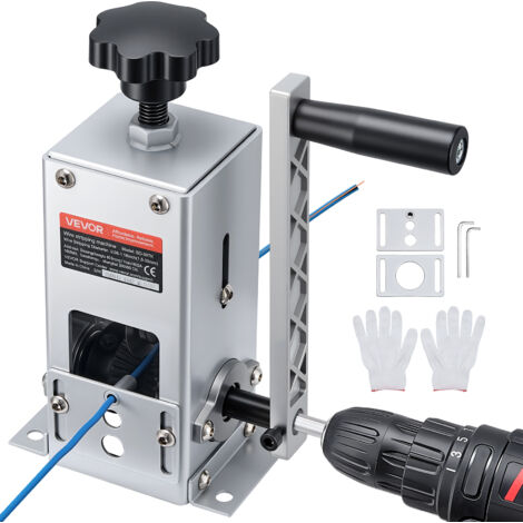 VEVOR Machine a Denuder le Cable Manuel Machine Cuivre Lame Trempee ...