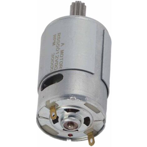 Mini 12V Electric Motor, RS550 High Speed Motor High Power High Torque ...