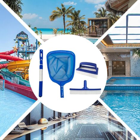 4-Piece Pool Cleaning Kit, Pool Maintenance Kit for Cleaning, Pool ...