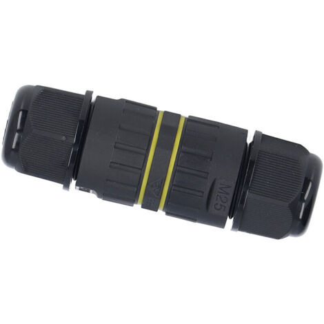 Waterproof 5-wire connector, M25 IP68. Waterproof plug. Highly ...