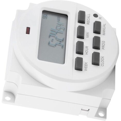 12V Programmable LCD Digital Electric Timer Relay, Smart Electronic ...