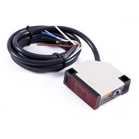 Photoelectric Switch, E3JK-R4M1 90-250VAC Retroreflective Photoelectric ...
