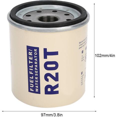 Fuel filter water separator elements for R20T replacement, suitable for ...