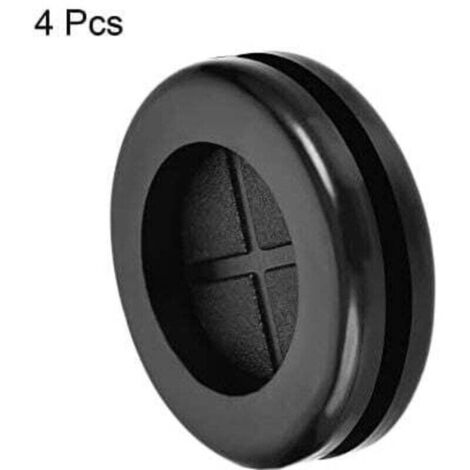 Rubber Cable Grommet, Round Eyelet, Double-Sided, 40mm Diameter, Rubber ...