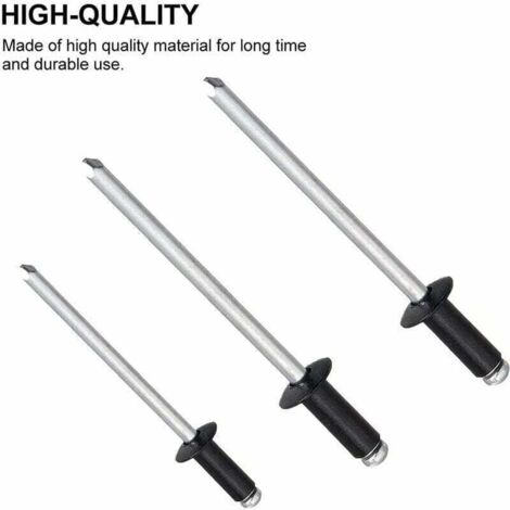 120 Pieces Blind Rivets, Metal Blind Rivets, Aluminum Blind Rivets ...