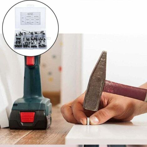 120 Pieces Blind Rivets, Metal Blind Rivets, Aluminum Blind Rivets ...