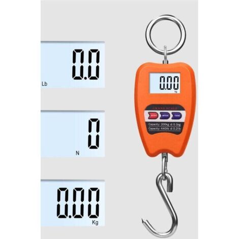 Professional Industrial Digital Scale, Spring-Loaded Dynamometer Hook ...