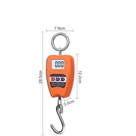Professional Industrial Digital Scale, Spring-Loaded Dynamometer Hook ...
