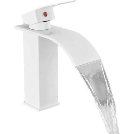 Modern faucet for bathroom and kitchen, waterfall effect, elegant ...