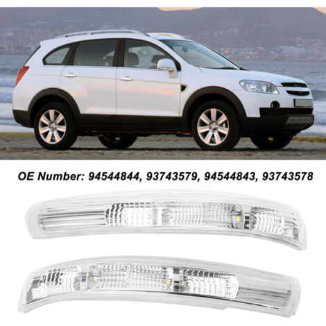 Side Mirror Lights (93743578) Replacement Mirror Turn Signal for ...