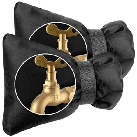 2PCS Outdoor Tap Protective Covers - Garden Tap Cover, Thick Protection ...