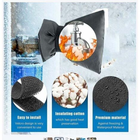 2PCS Outdoor Tap Protective Covers - Garden Tap Cover, Thick Protection ...
