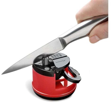 Stone knife sharpener, kitchen knife sharpener, safety scissors, blade ...