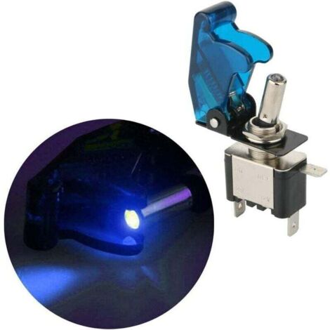 BR-Life Pack of 3 DC12V-24V 20A Rocker Switches, with Waterproof Cap ...