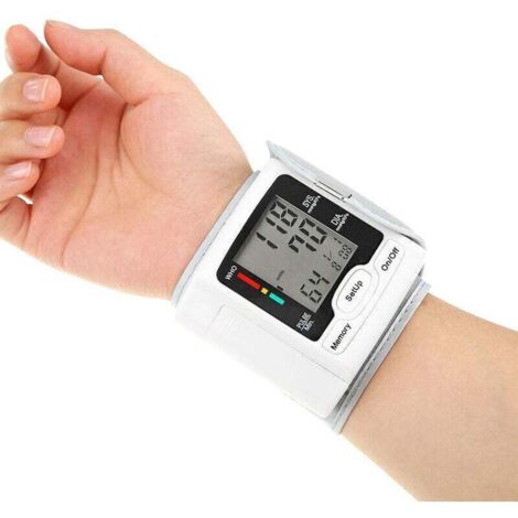 Hot Sale - Automatic Wrist Blood Pressure Monitor with Sphygmomanometer ...