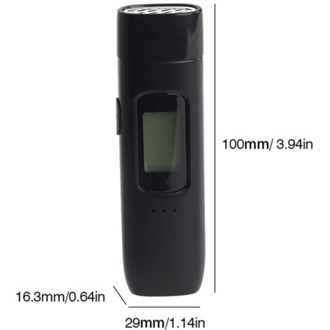 High-precision portable breathalyzer, contactless alcohol detector, USB ...