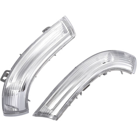 Pair of LED Left and Right Wing Mirror Turn Signal Lenses for 1K0949101