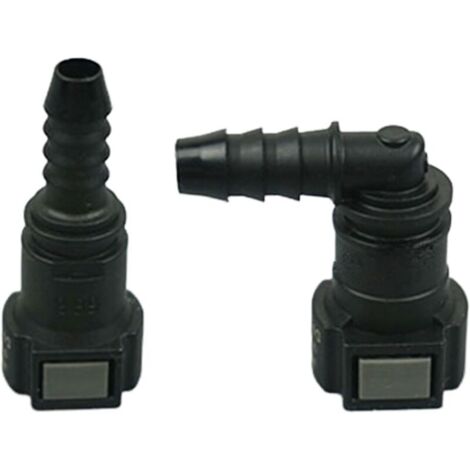2pcs Fuel Hose Fitting, Female Elbow Fuel Line Connector, 9.89 Fuel ...