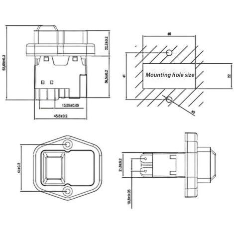 Integrated switch - 220V KJD17 B voltage-free switch with undervoltage ...