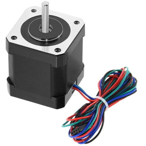 Nema 17 2A 59Ncm (80oz) bipolar stepper motor, 48mm body, 4 wires with ...