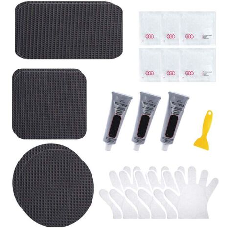7-piece trampoline repair kit for repairing holes or tears in ...