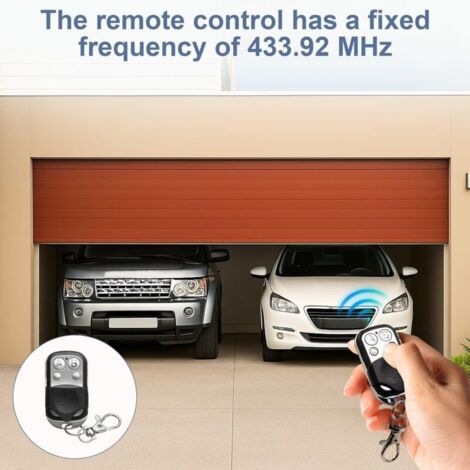 3-Pack Universal Gate Remote Controls - Wireless Auto-Bip Universal ...
