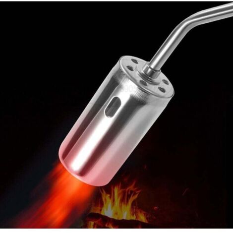 LPG flamethrower, robust stainless steel flamethrower torch with dual ...