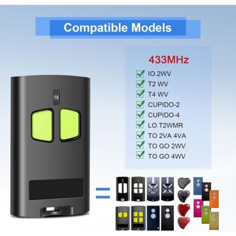 Set of 2 Remote Controlled Gates Compatible with to.GO 2VA, to.GO 4VA ...