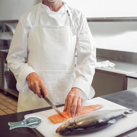 Fish Scaler Tool - Cleaning Scales, Fish Scraping Brush 6.30 2.17 inch ...