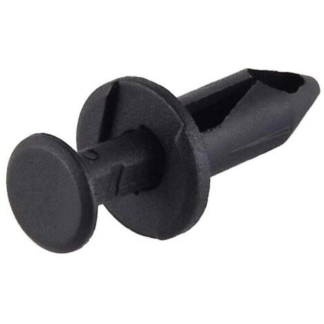 50pcs 8mm ABS Plastic Mudguard Clip Body Rivet Hole Clips Bolts for ...