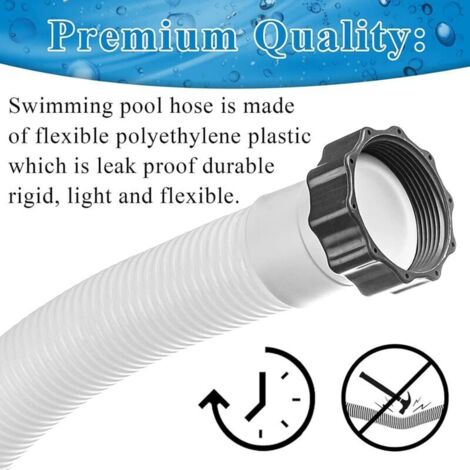 Pool pump hose, pool hose, multi-purpose flexible pool connection hose ...